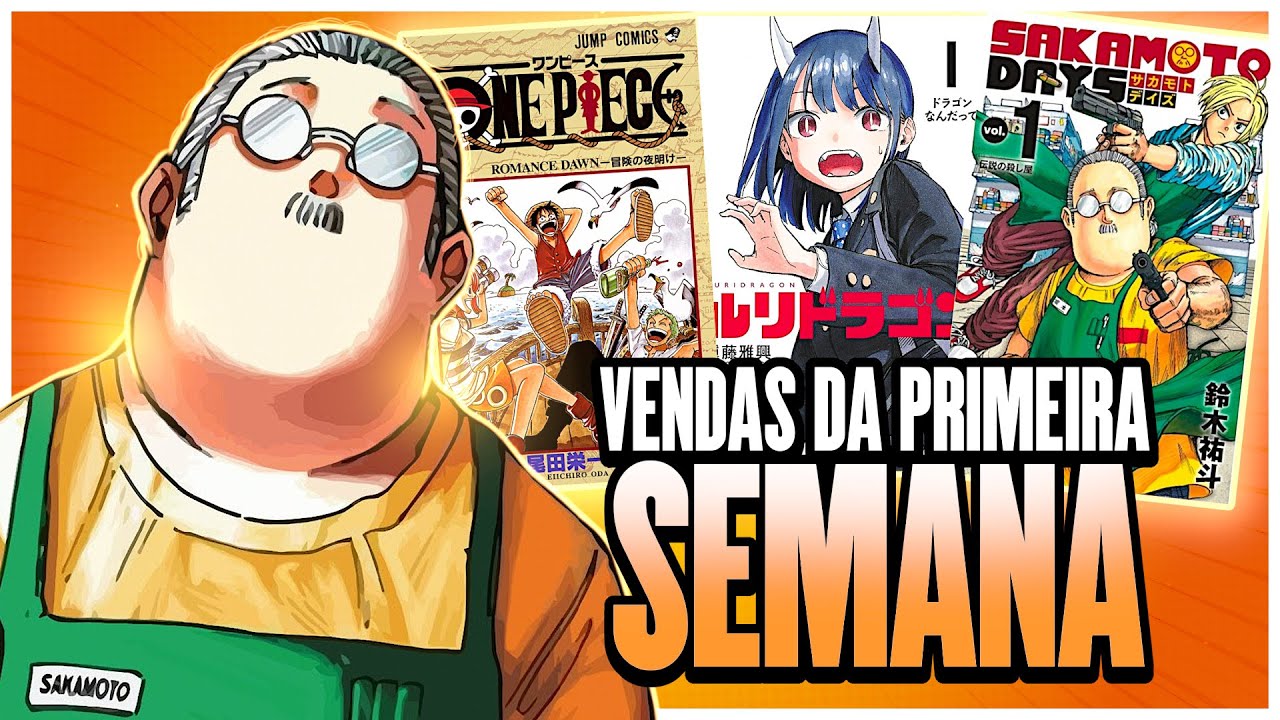 QUANTO VENDEU CADA MANGÁ DA JUMP EM SUA PRIMEIRA SEMANA? - YouTube