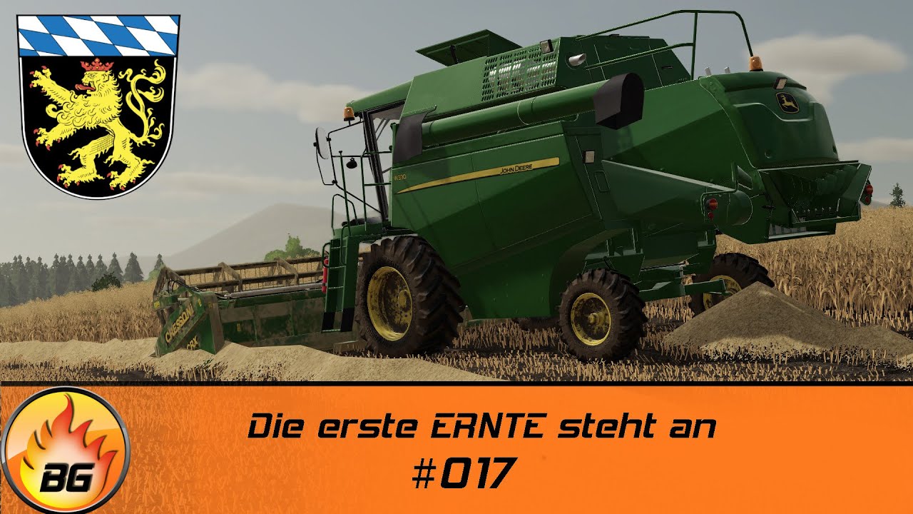 LS19 - Oberbayern #017 | Die erste ERNTE steht an | FS19 | Let's Play ...
