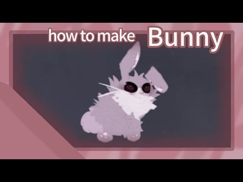 How to make a Bunny • / Gacha Online tutorial / Roblox - YouTube