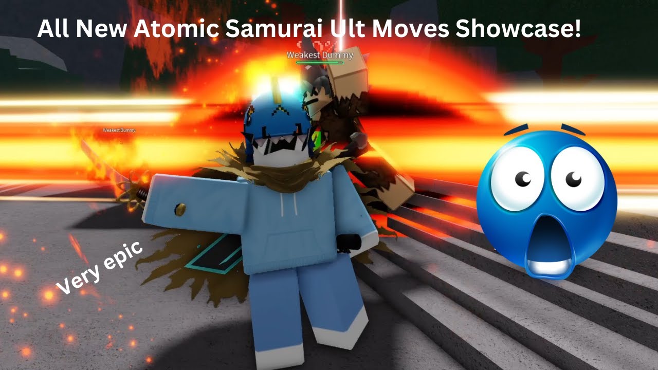 New Blade Master/Atomic Samurai Ult Moves! (The Strongest Battlegrounds ...