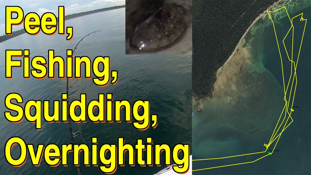 Fishing, Squidding and Overnighting at Peel - YouTube
