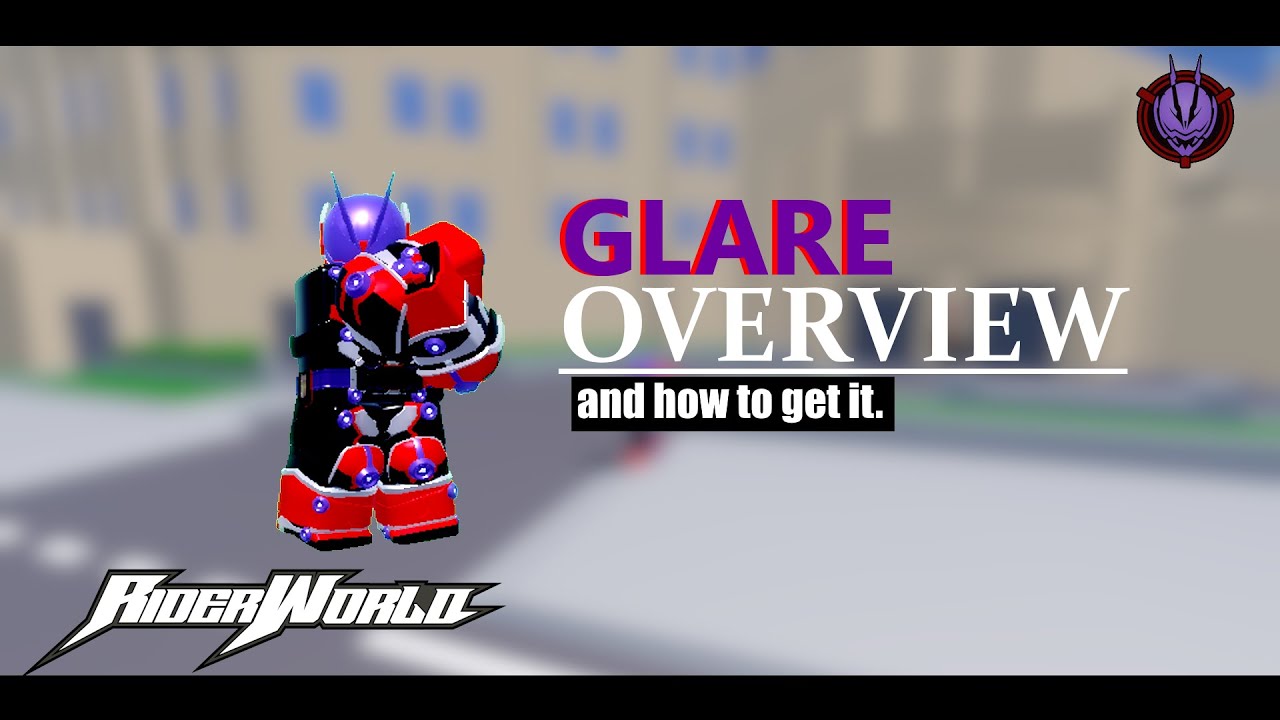 Glare Overview | Roblox Rider World | - YouTube