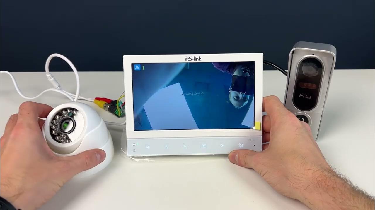 Видеоинструкция Комплект видеодомофона с вызывной панелью Ps Link PS ...