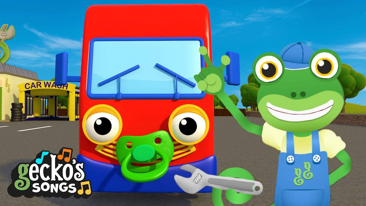 Gecko's Happy Song: Sing-Along with Trucks! 🎶 Gecko's Songs 🎶 | Kids ...