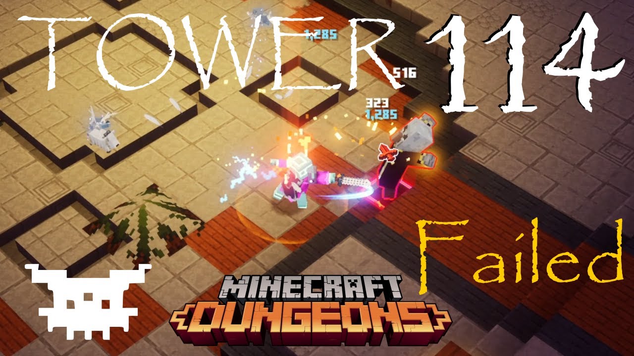 Minecraft Dungeons - Failed Tower 114 (Apocalypse) (No Commentary ...