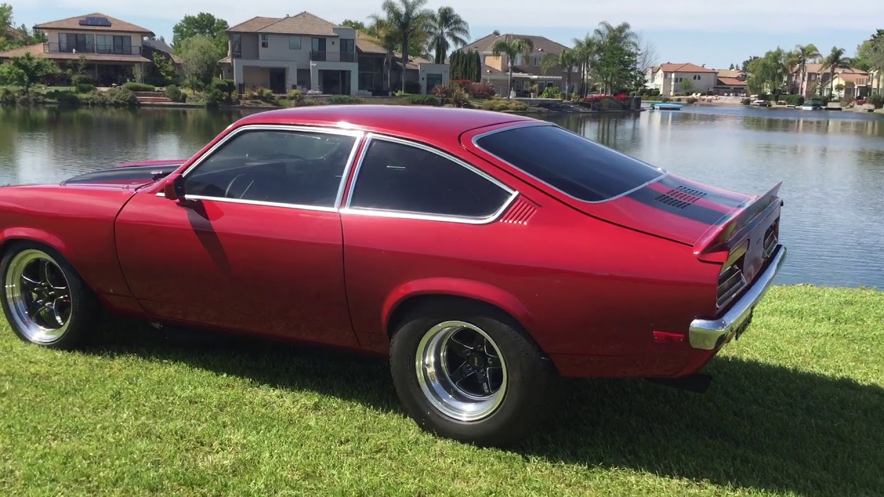 New Weld Racing Wheels on Big Block Vega Walk Around - YouTube