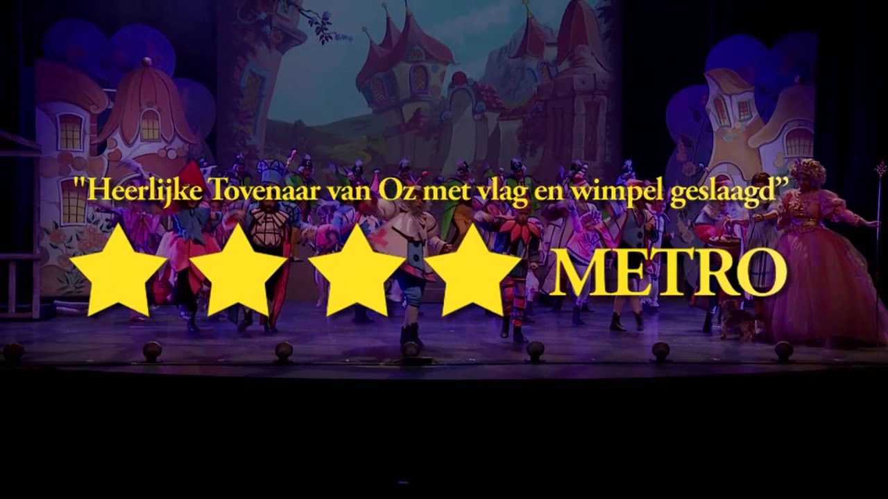 Officiële Trailer Tovenaar van Oz de Musical - YouTube