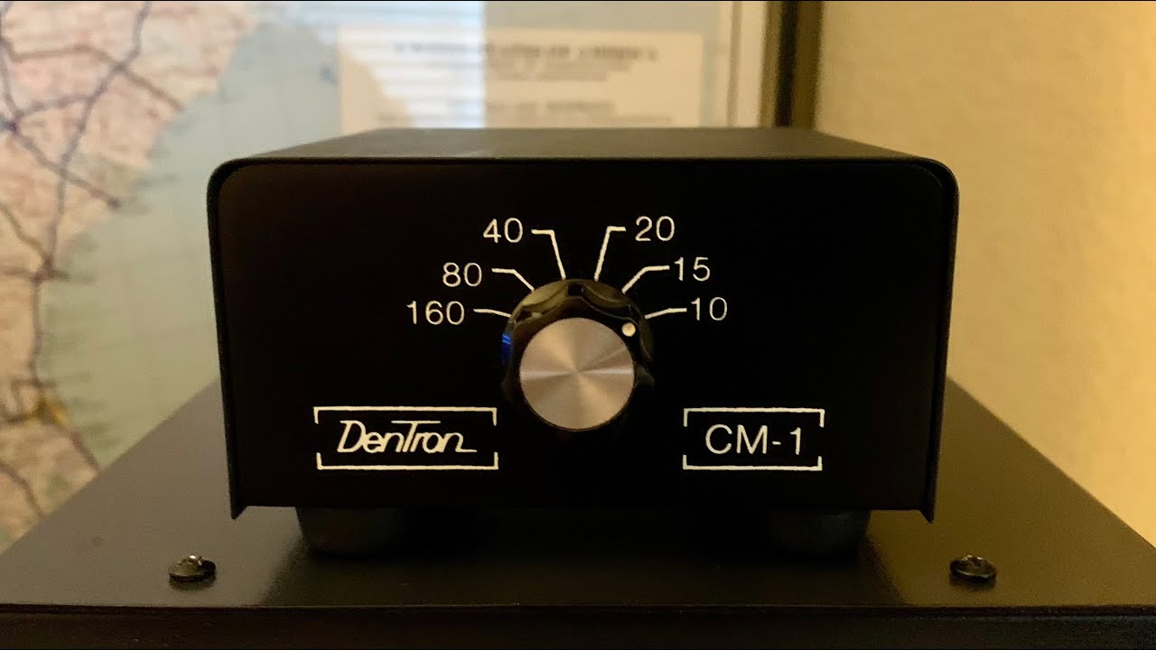 Dentron CM-1 Amplifier Input Tuner Part 1 - YouTube