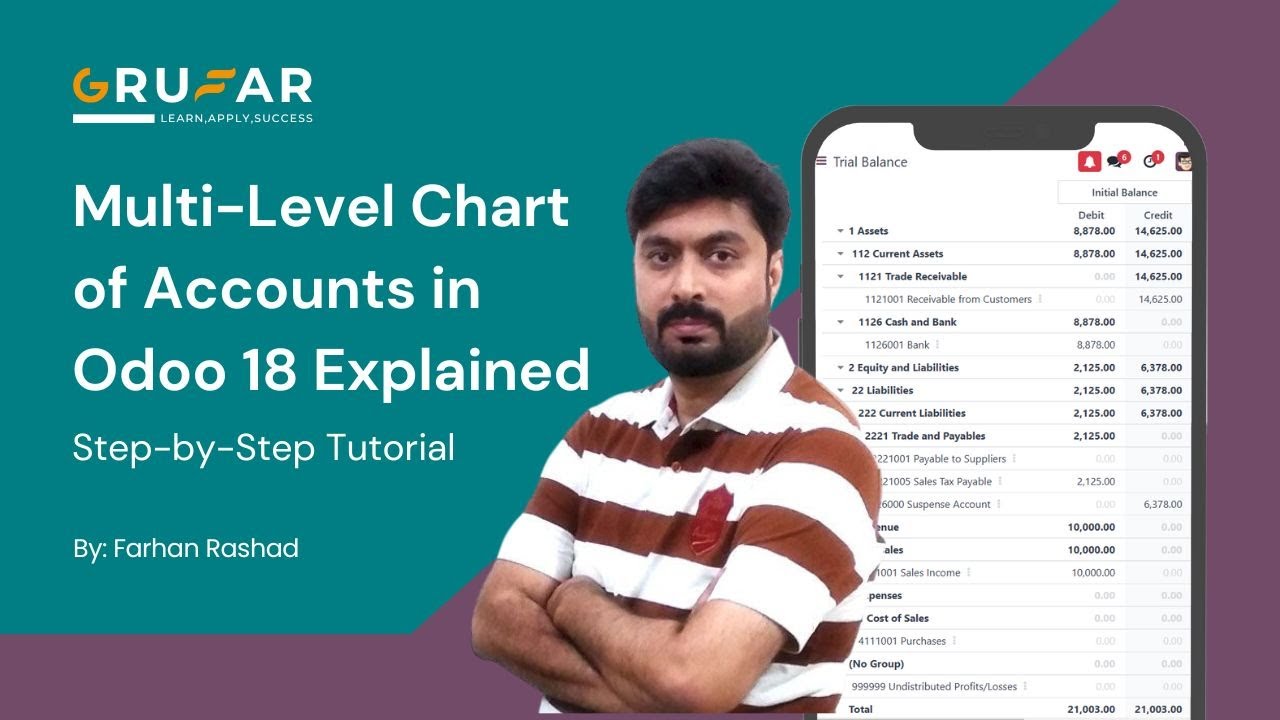 Effortless Multi-Level Chart of Accounts in Odoo – Step-by-Step ...