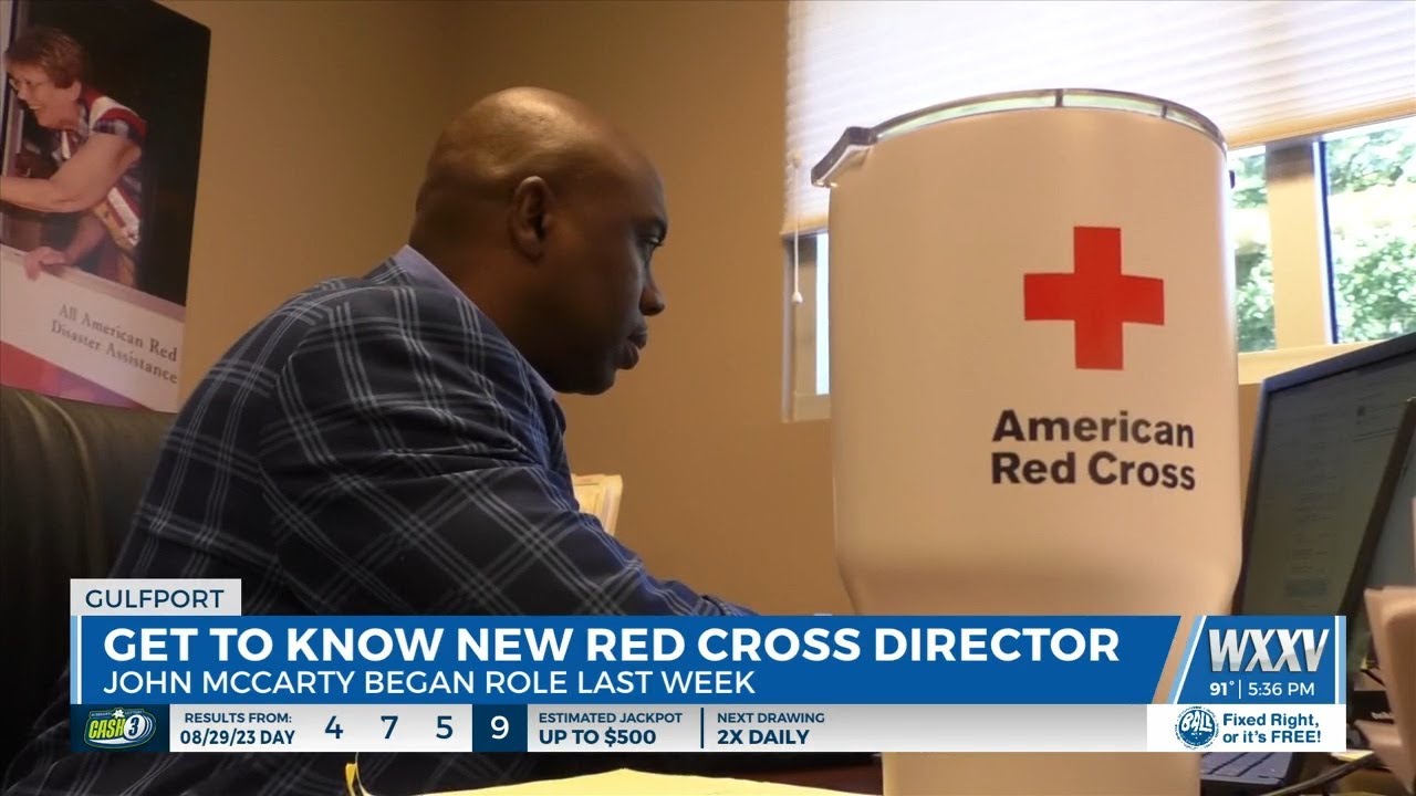 Get to know new Red Cross Director John McCarty - YouTube