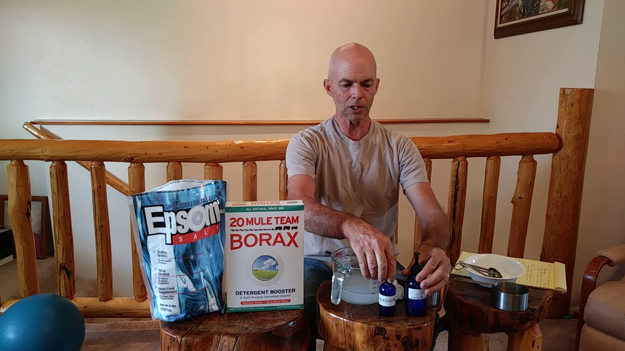 DIY Magnesium / Borax oil: relief and healing of joints and muscles ...