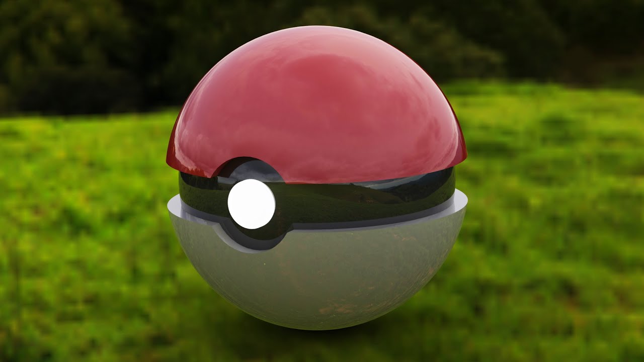 How to Make a Pokemon Pokeball | SOLIDWORKS - YouTube