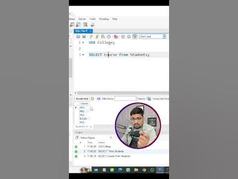 SQL - 5 | How To Remove Duplicate data using DISTINCT | MYSQL for Beginners | PMGURU #short ...