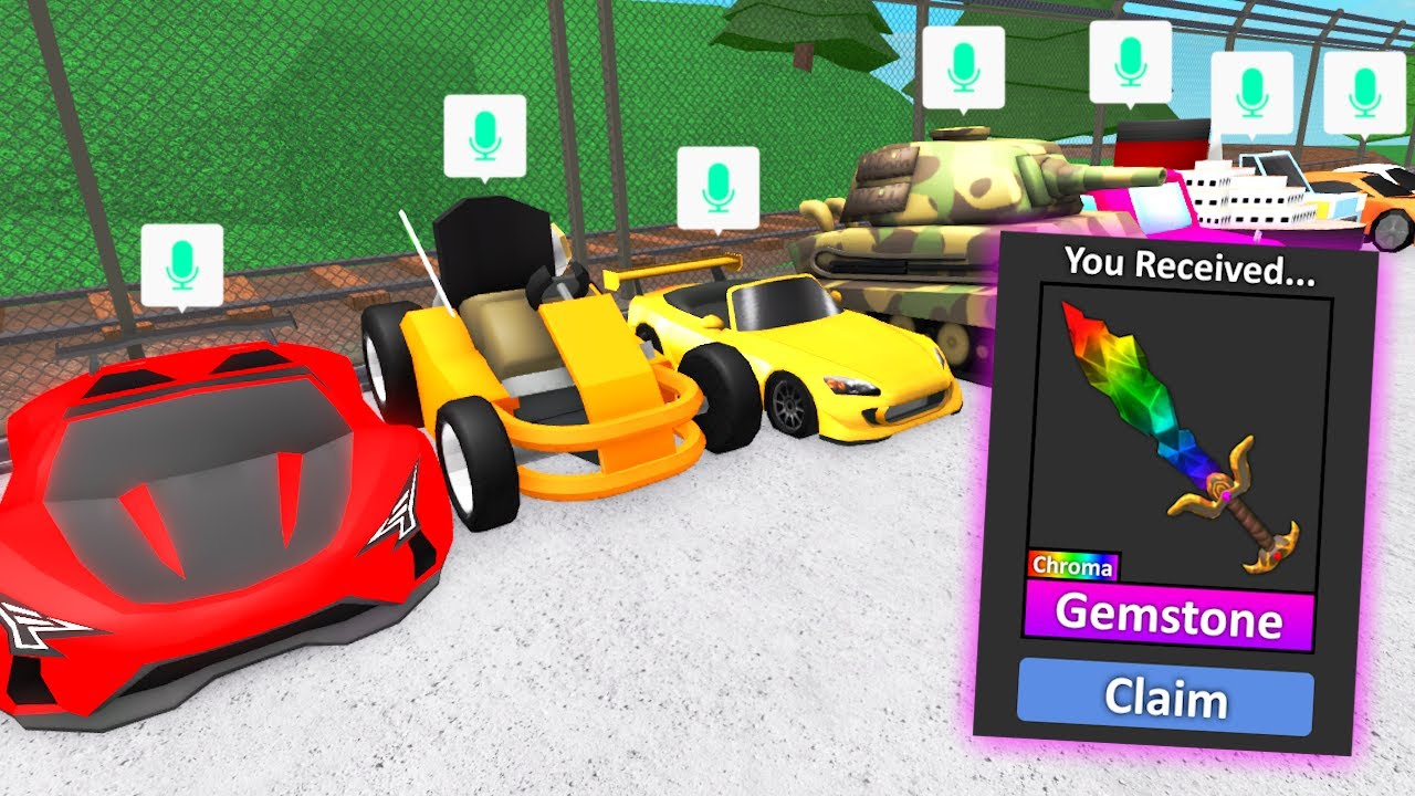 MM2 BUT CARS! *Voice Chat* - YouTube