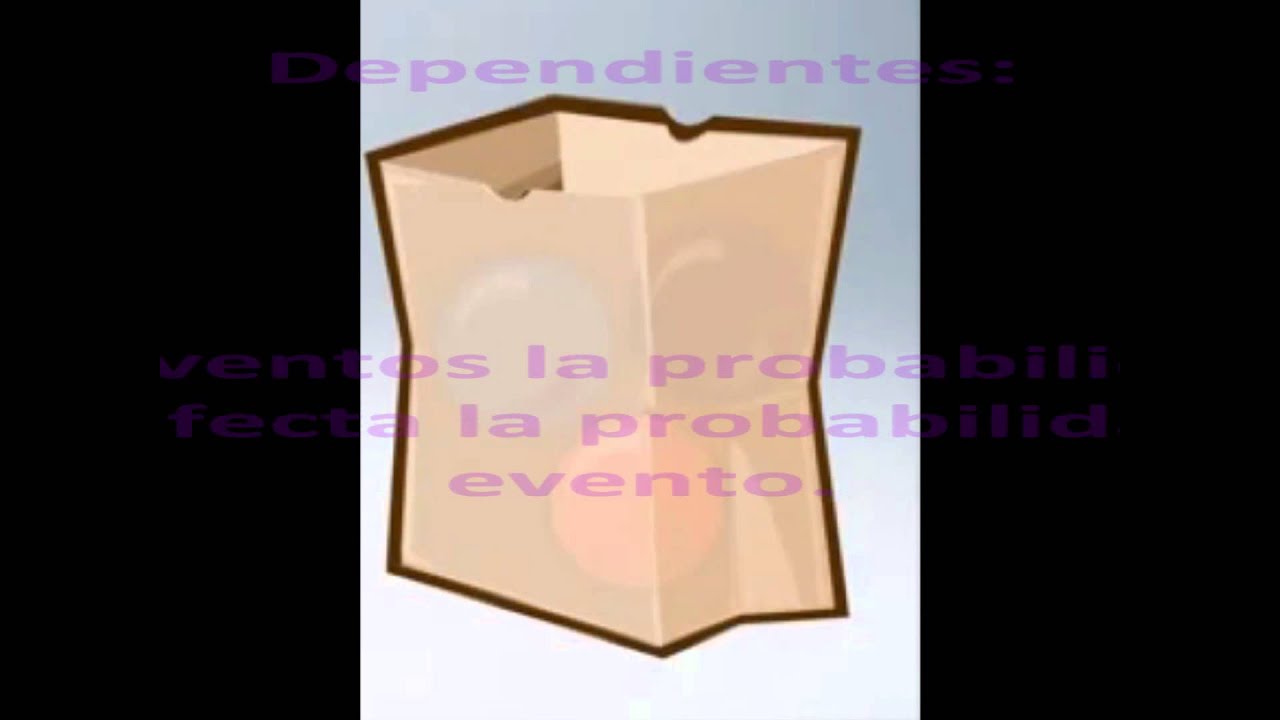 Probabilidad y Estadistica Eventos Dependientes e Independientes - YouTube