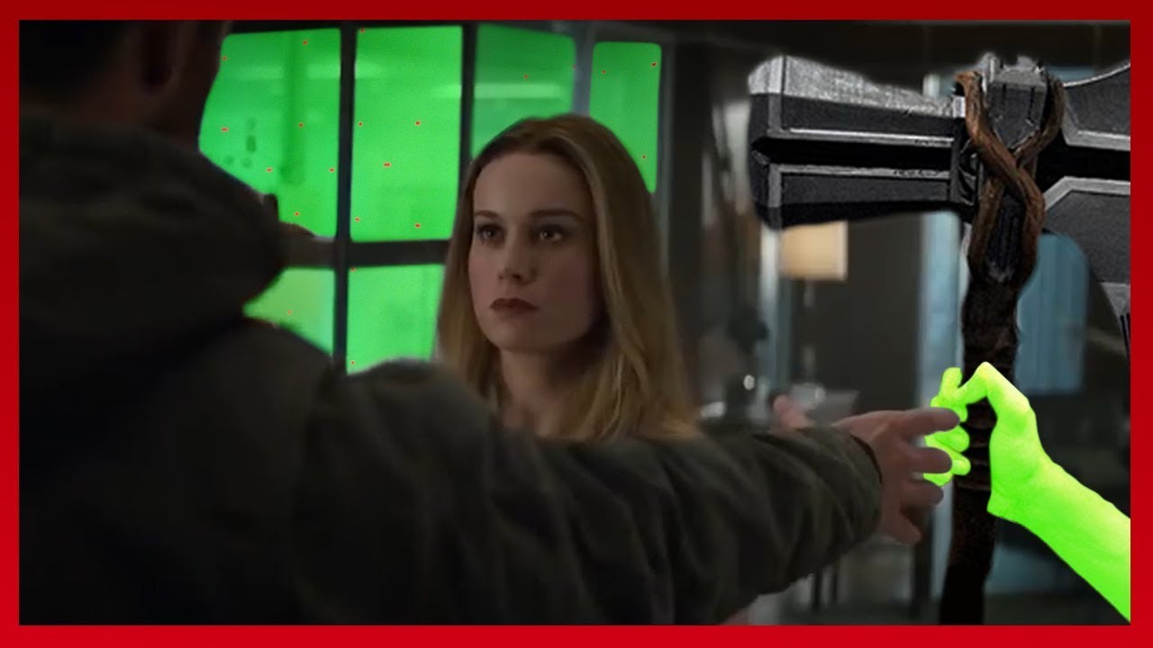 Behind The Scene Endgame Avengers VFX 😱 Breakdown CGI - YouTube