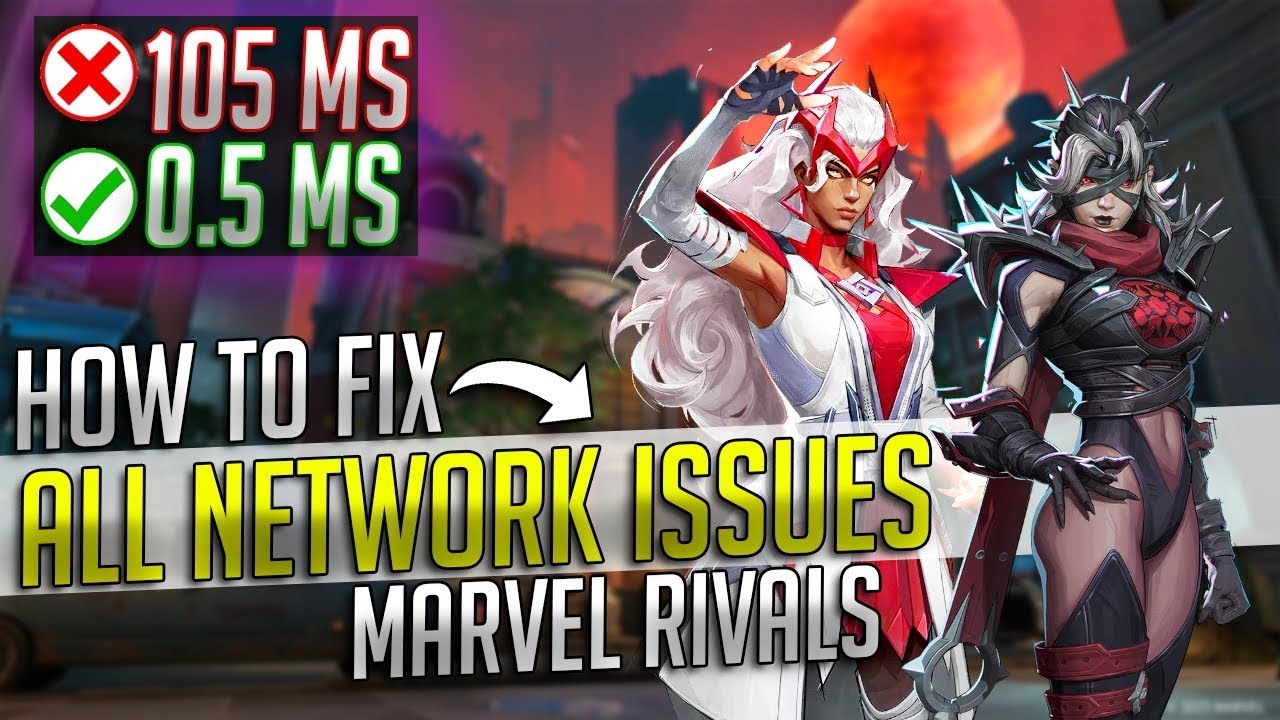 Marvel Rivals - Fix High Ping, Packet Loss & Input Lag on ANY PC📈 - YouTube