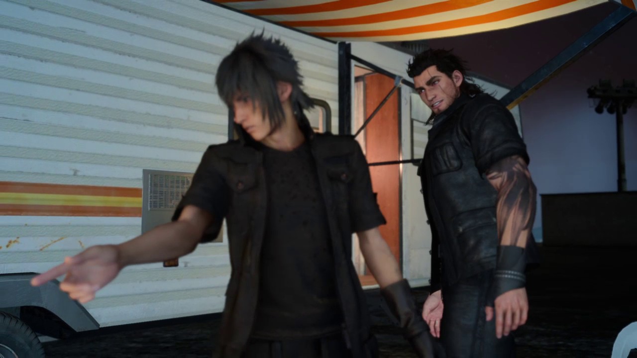 FINAL FANTASY XV - Caravan Sleep-in - YouTube