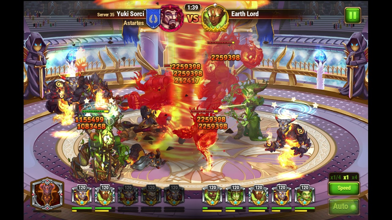 Hero Wars Facebook - Earth Lord (Sylva, Ignis, Eden, Avalon, Angus ...