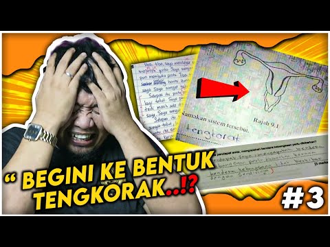 AMPUN SAYA 🤣 ❗️ 40 Jawapan Budak Sekolah Yang Kelakar Di Malaysia [ Part 3 ]  REACTION