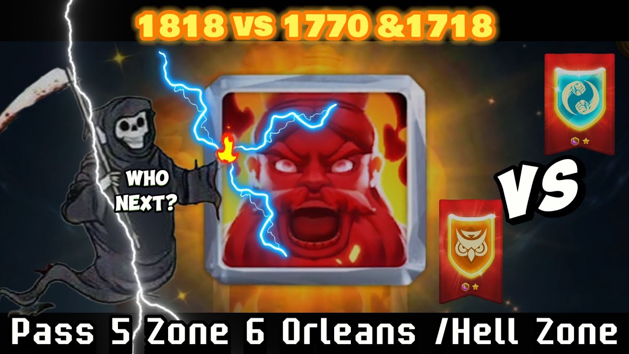 🔴Hell Zone 6 Pass 5 : "Viện Dưỡng Lão" 1818 Vs 1718/1770 Siêu Phẩm KIM CHI Hàn :))) - YouTube