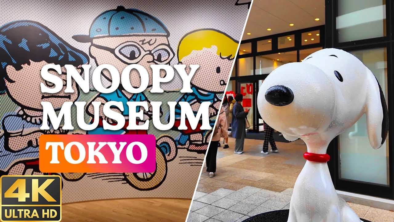 Discovering the Snoopy Museum & Peanuts Cafe in Tokyo 🐶 - YouTube