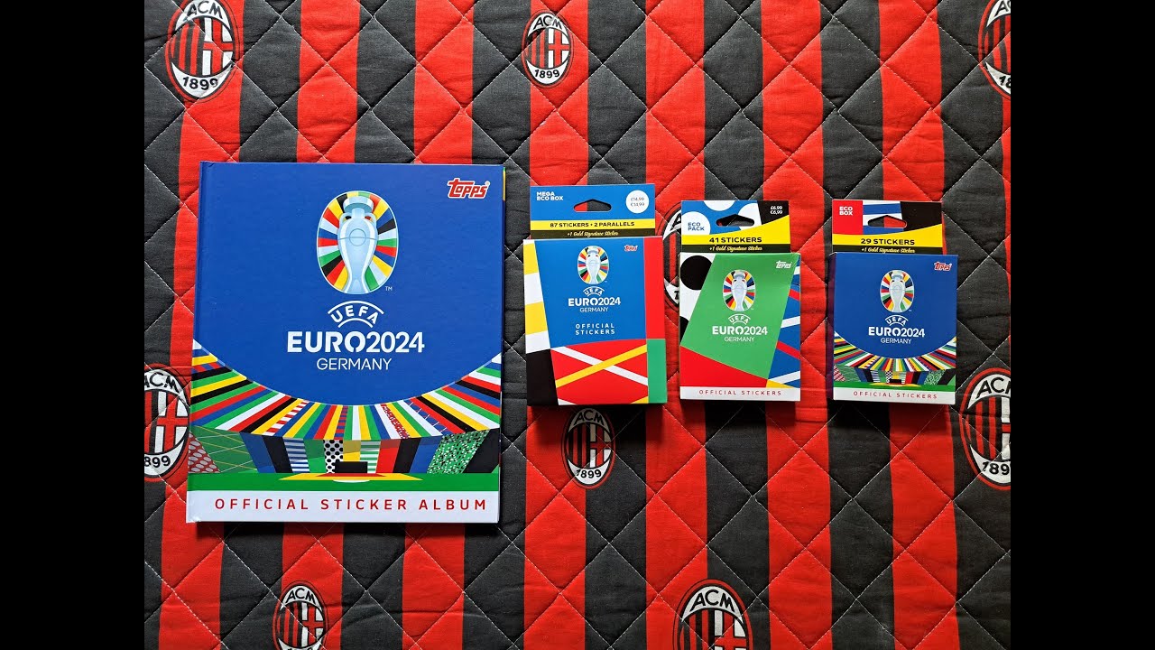 TOPPS UEFA EURO 2024 GERMANY - OTWIERAM SASZETKI Z NAKLEJKAMI - W KOŃCU ...