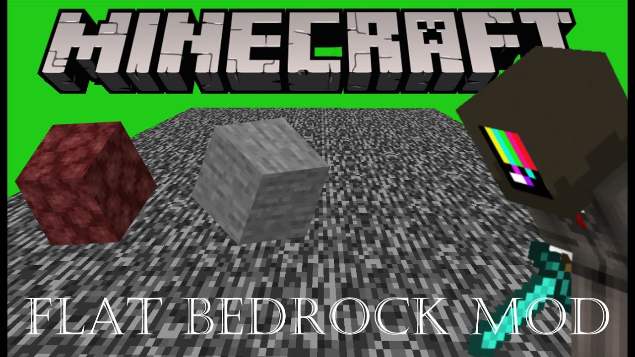 Minecraft || Forge || 1.16.4 || Flat Bedrock Mod - YouTube