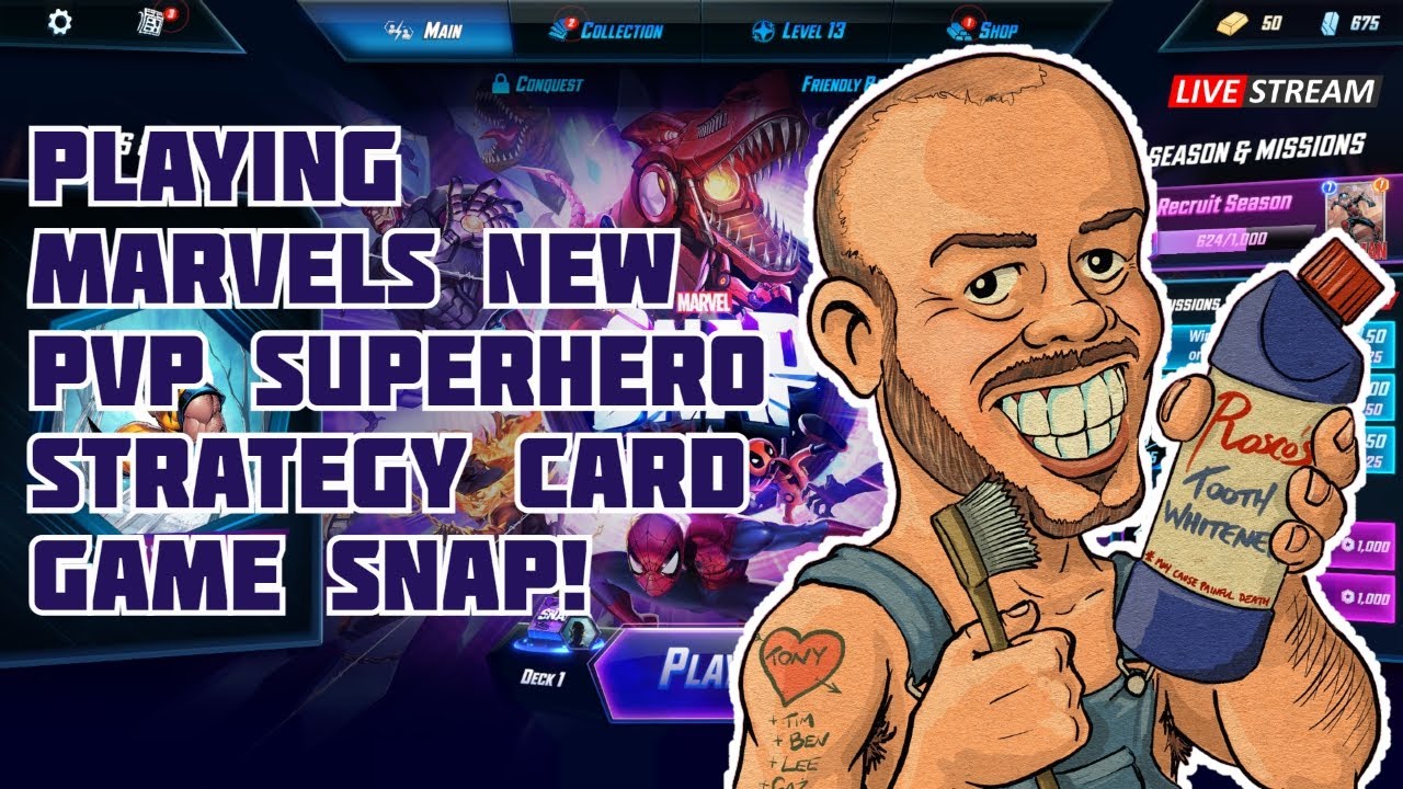 Playing Marvels PVP PC strategy superhero card game Snap! - YouTube