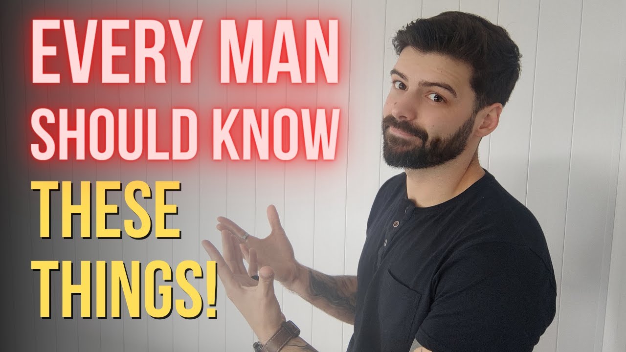 5 Things Every Man Should Know ( To be at your best EVERYDAY! ) - YouTube