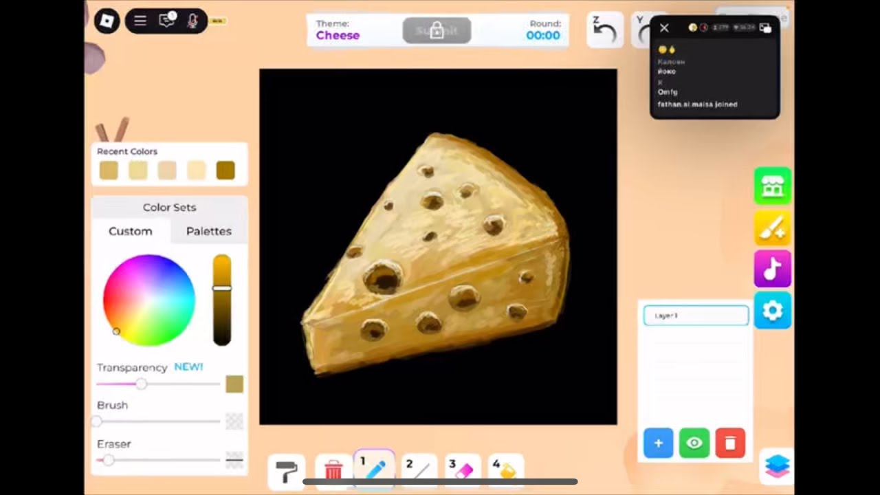 ROBLOX | SPEED DRAW | REALISTIC CHEESE DRAWING in 10 minutes ...