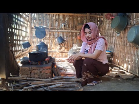 MALAIKATPUN MENANGIS...! NASI SISA KEMARIN DIMAKAN HARI INI DEMI KEPONAKAN || KEHIDUPAN JANDA DESA