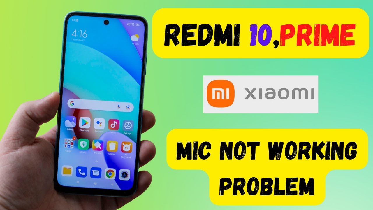 Redmi 10 Pro Mic not working problem | Redmi microphone problem fix ...