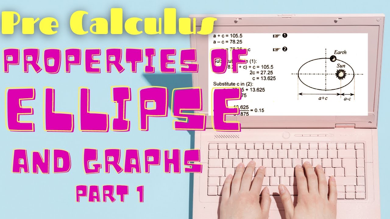 PreCalculus l Properties of Ellipse and graph part 1 - YouTube