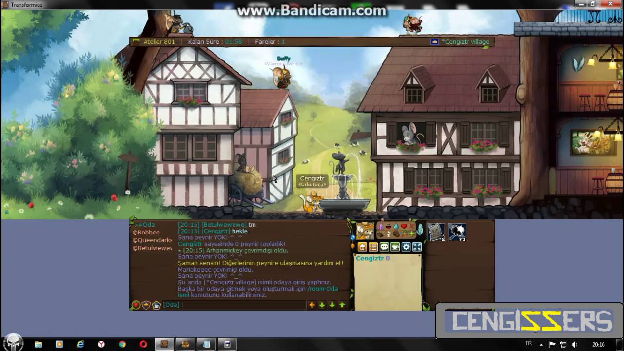 Transformice Village ve 801 Kalem Bug ' ı - YouTube