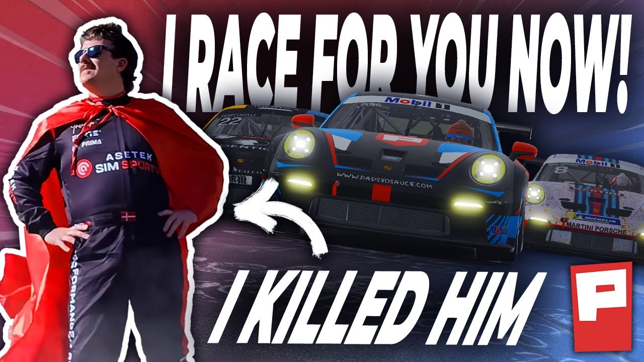I dive-bombed Matt Malone (iRacing Porsche Cup at Nordschleife) - YouTube