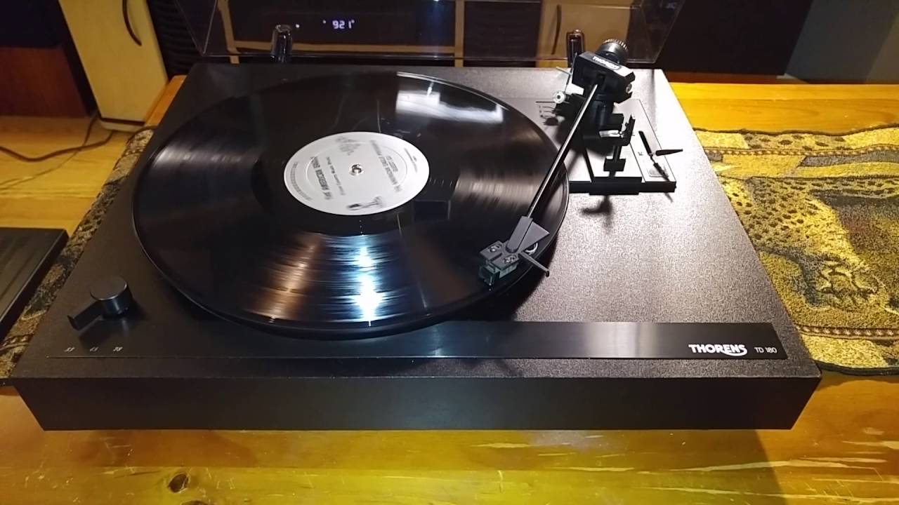 Thorens TD180 Semi Auto Turntable - YouTube