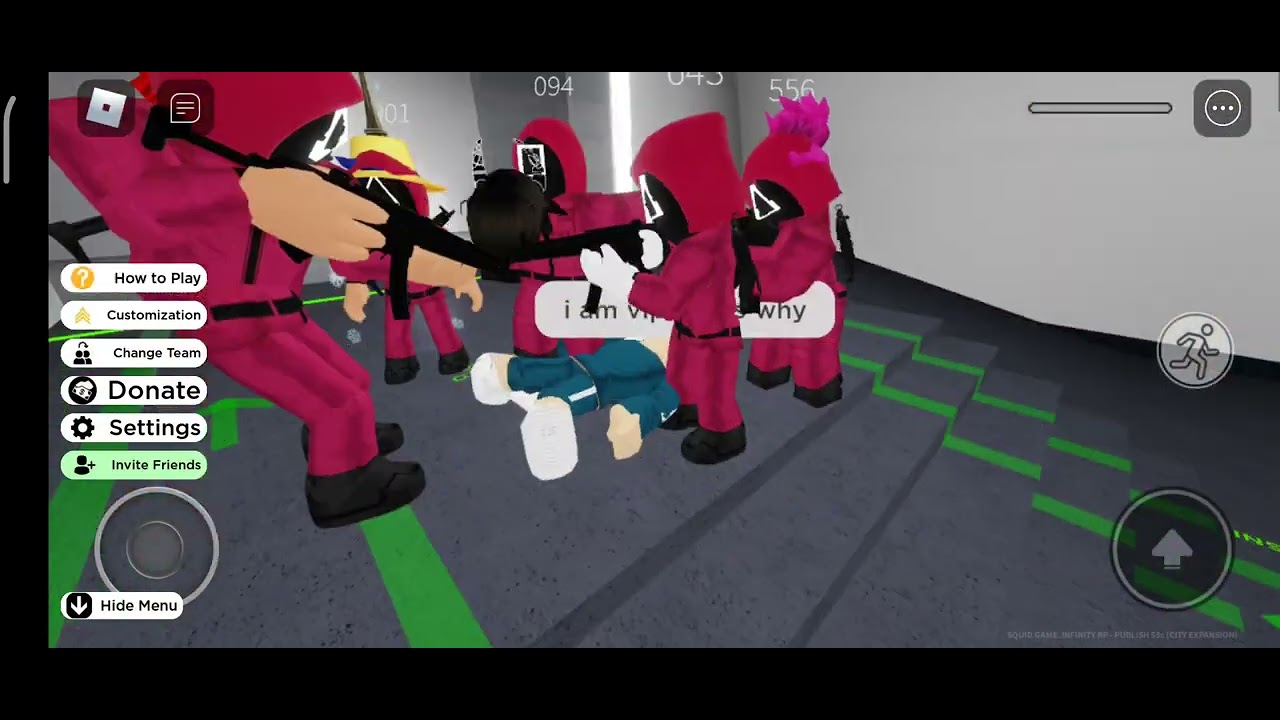 Squid game infinity rp Experience - YouTube