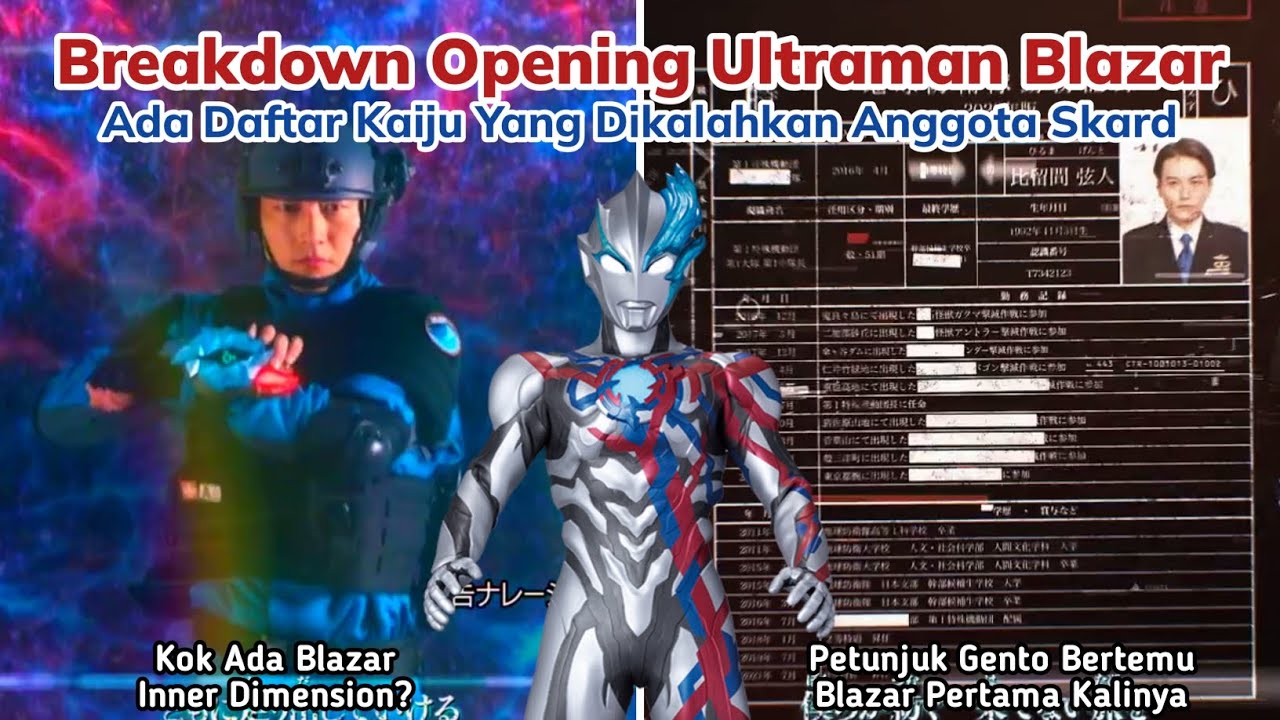Kapan Gento Bertemu Blazar? Kok Ada Inner Dimension? || Detail Penting Visual OP Ultraman Blazar ...