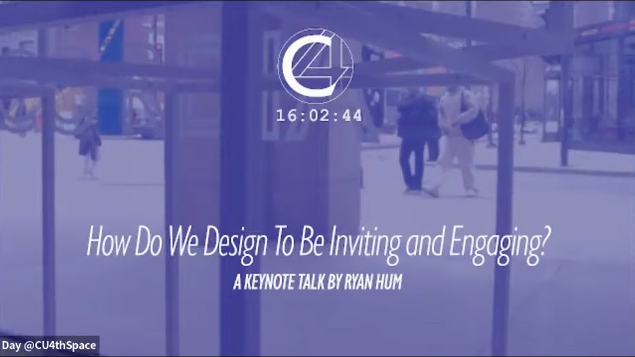 How Do We Design to be Inviting and Engaging? A keynote talk by Ryan ...