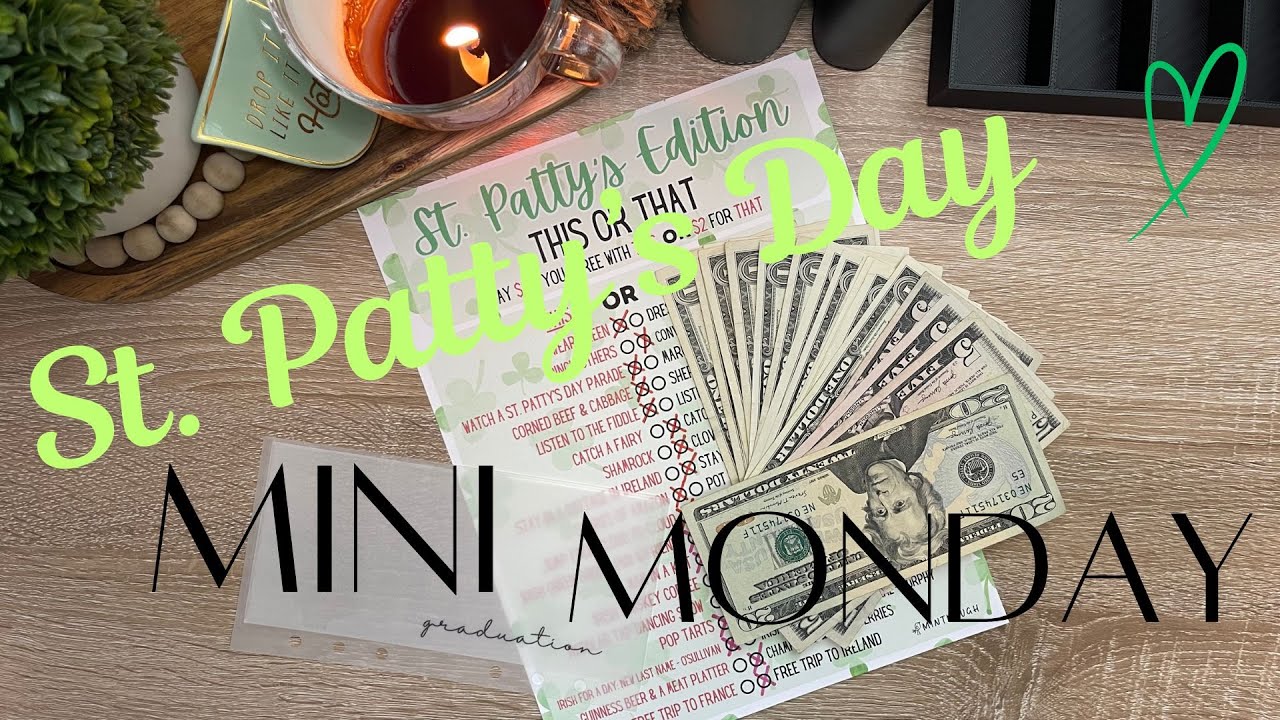MINI MONDAY MARCH 17 | TWO MORE CHALLENGES COMPLETE | BUDGETING MIMI ...