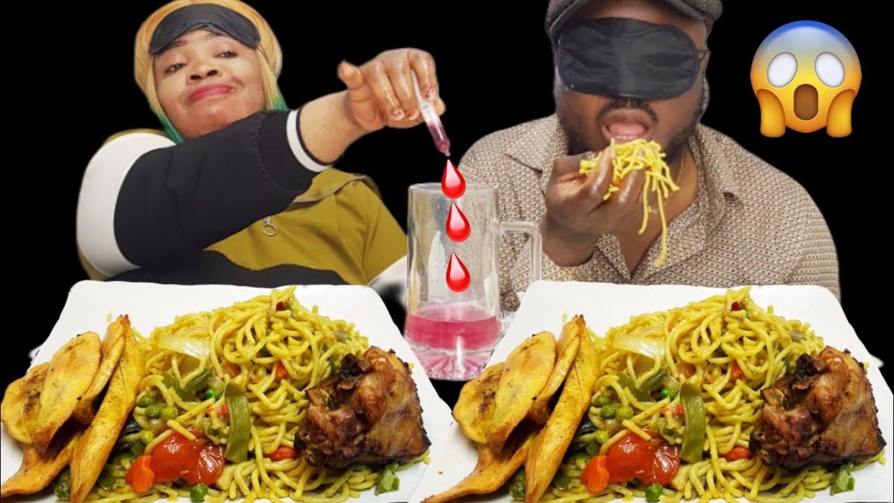 asmr mukbang | gone wrong my wife turned my into wine | delicious spaghetti and oven chicken ...