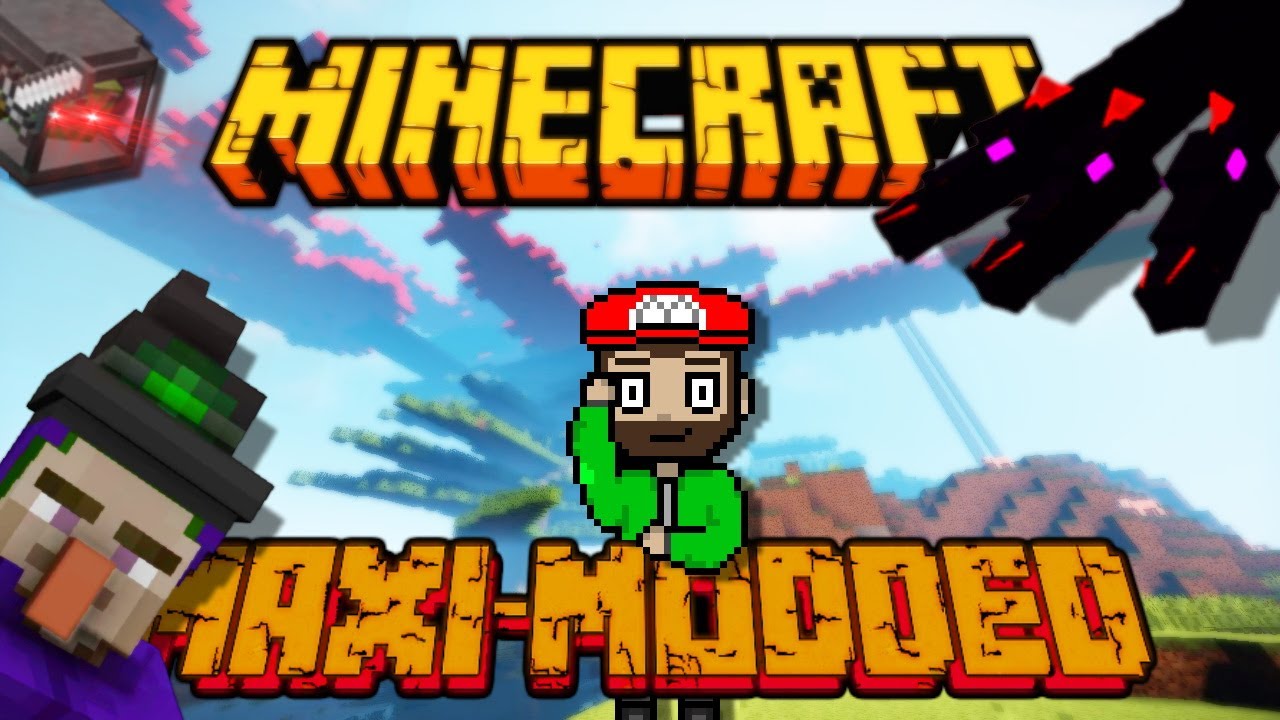 A Bit of a Stormy Problem!! Minecraft Maxi-Modded Live Stream!! - YouTube