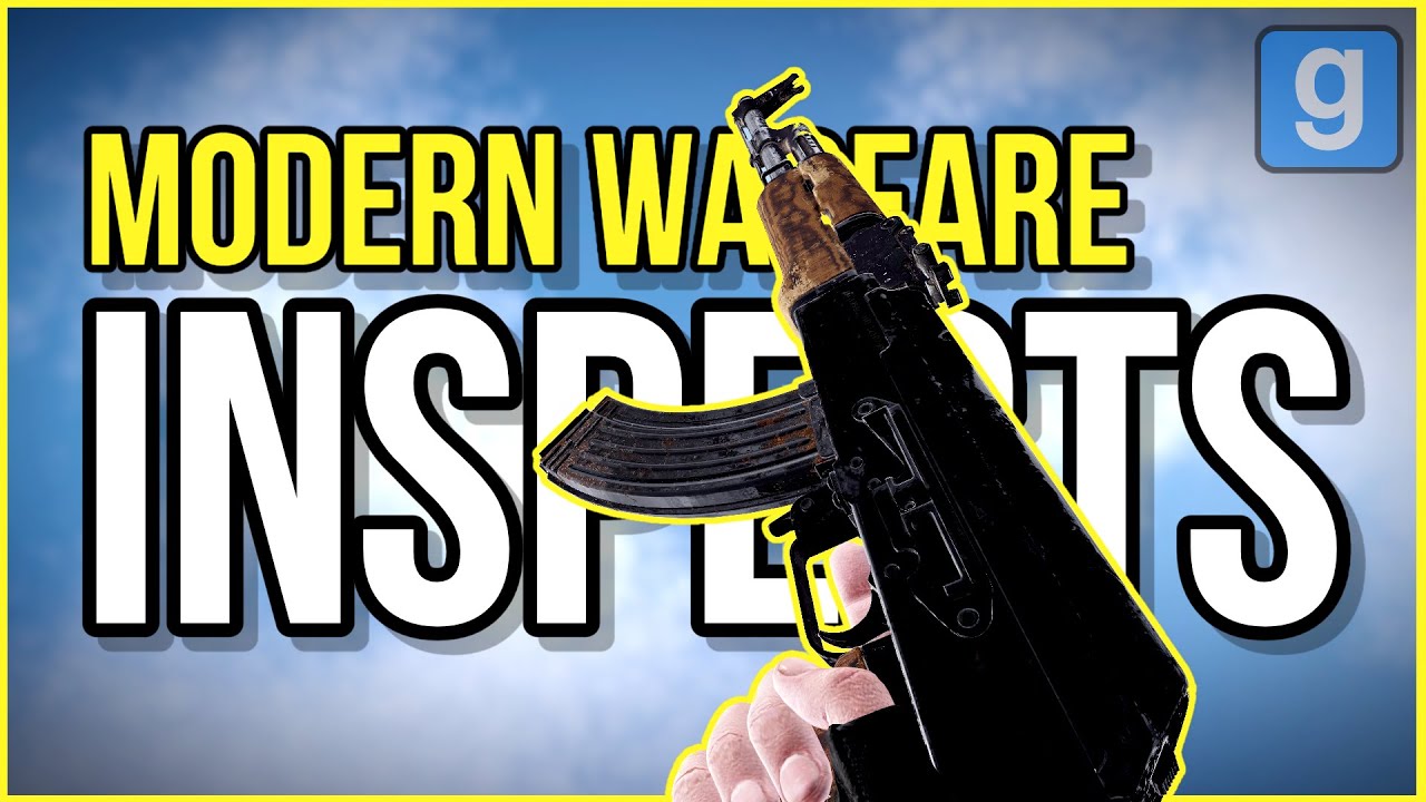 Garrys Mod - ALL 41 Modern Warfare 2019 Addon Weapon Inspect Animations ...