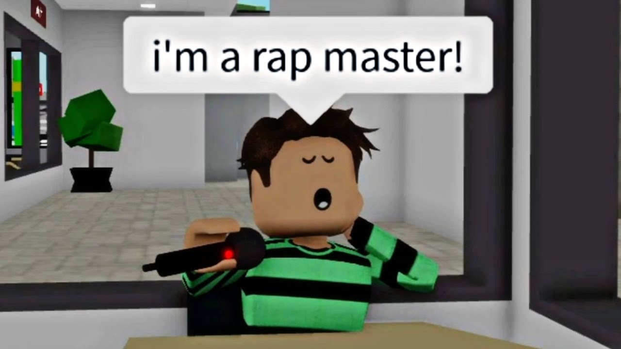When you make a rap at school (meme) ROBLOX - YouTube