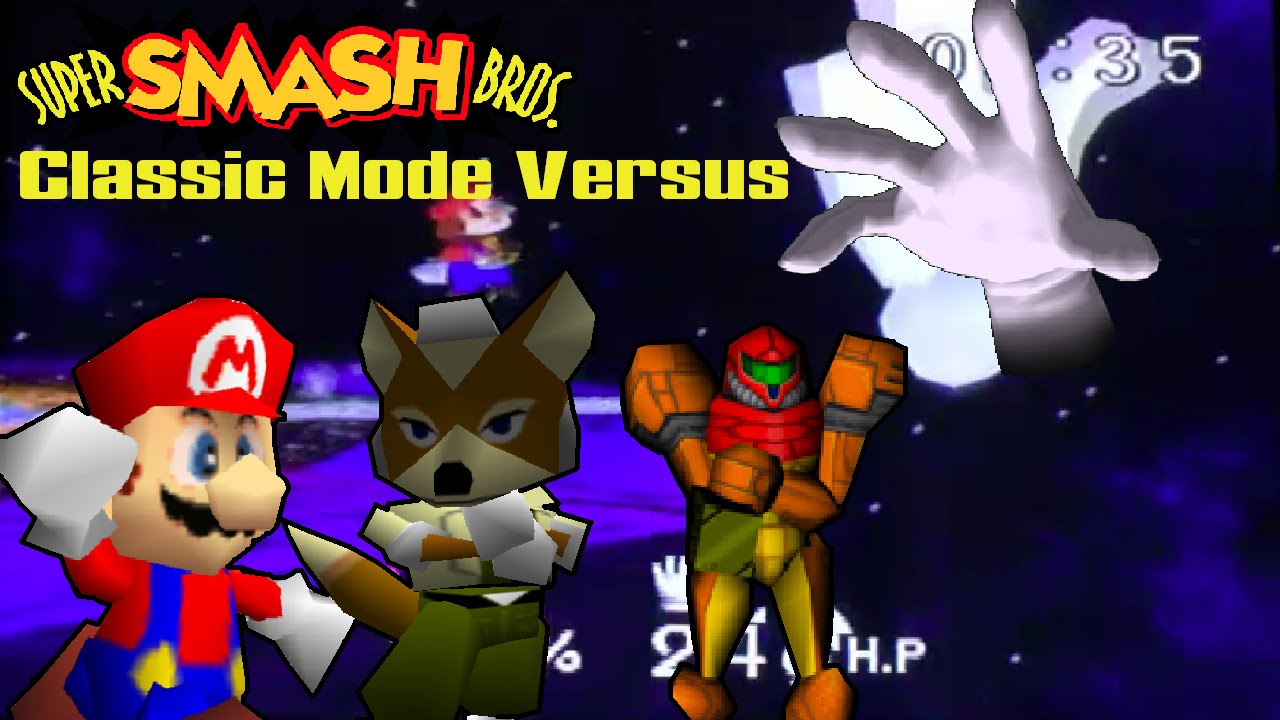 Super Smash Bros. Classic Mode - Versus - YouTube