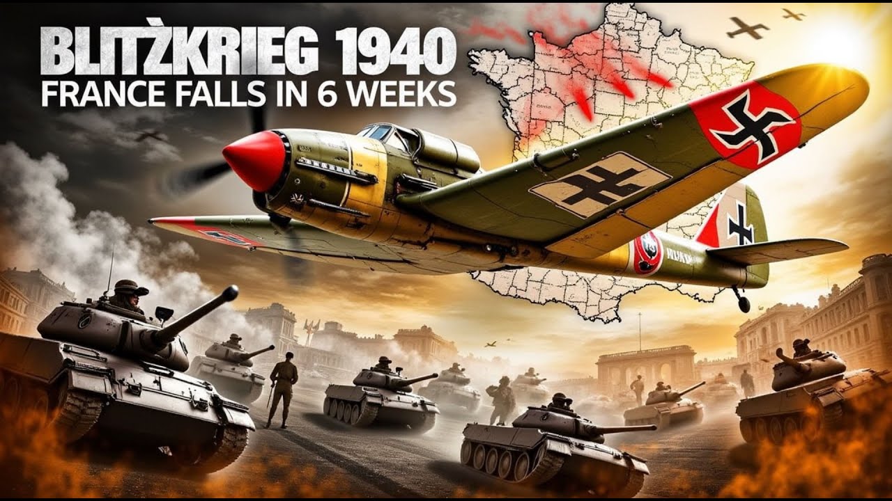 The Blitzkrieg : Germany's Rapid Conquest of France in 1940 - YouTube