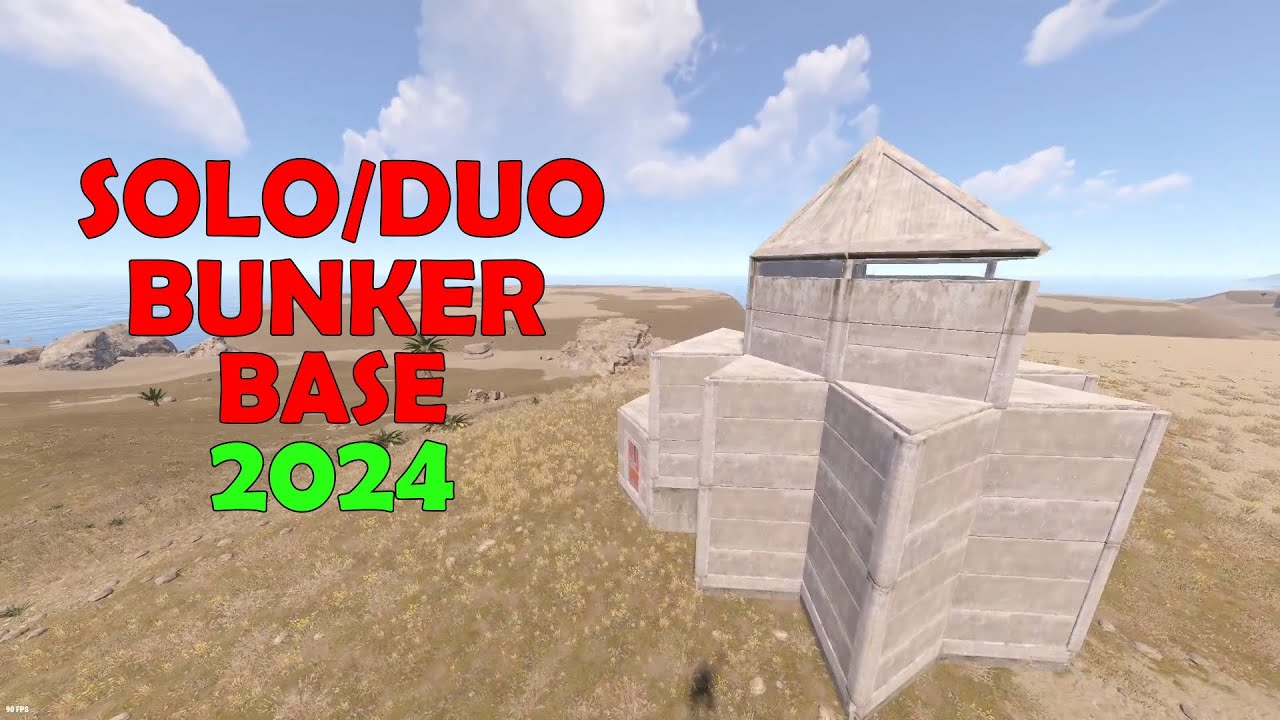 SOLO/DUO BUNKER BASE DESIGN 2024 - YouTube