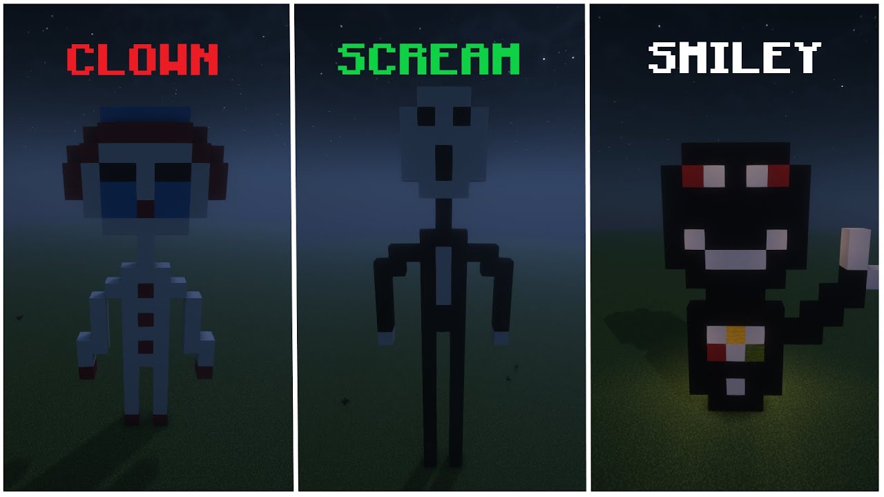 The SCARIEST Builds in Minecraft! [EASY] - YouTube