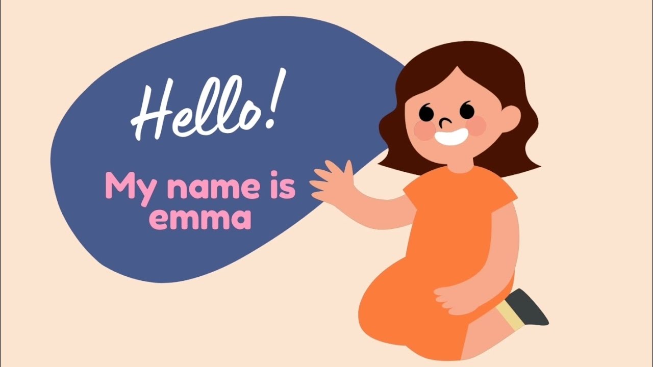 Hello, my name is Emma, and I'm happy to be here! 😊 #Hello #Emma # ...